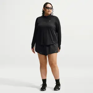 Nike Swift Dri-fit Mid-rise 2-in-1 Running Shorts - Black