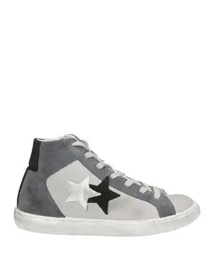2STAR Sneakers Light Size Leather - Grey