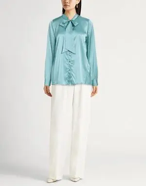 ROBERTO COLLINA Shirt Size Silk, Elastane