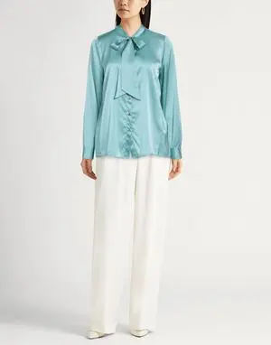 ROBERTO COLLINA Shirt Size Silk, Elastane