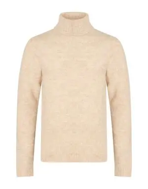 IRISH CRONE Turtleneck Size Alpaca Wool, Polyamide, Wool