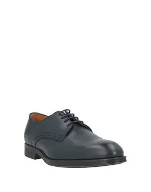 TESTONI Derby Shoes In Dark Calfskin - Navy
