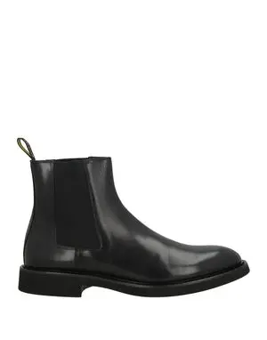 DOUCAL'S Leather Chelsea Boots - Black