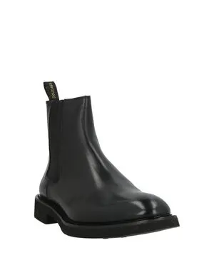 DOUCAL'S Leather Chelsea Boots - Black