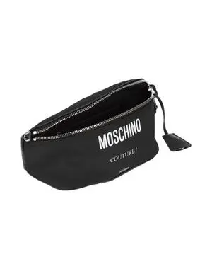 Moschino Belt Bag Textile Fibers, Soft Leather