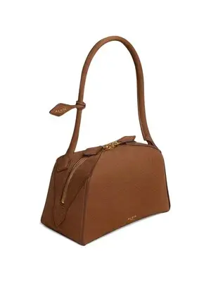 Alaïa Le Bouledogue Small Leather Shoulder Bag