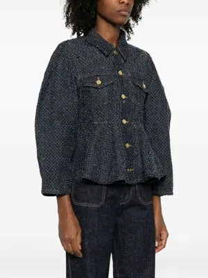 GANNI Denim Cotton Jacket