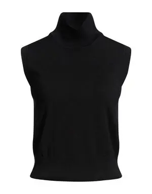 Alpha Studio Wool Turtleneck Knit - Black