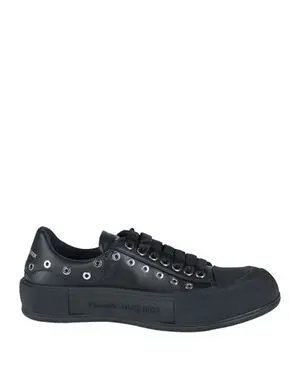 Alexander McQueen Sneakers Size Leather - Black