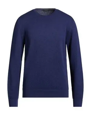 ZANONE Sweater Size Virgin Wool - Navy