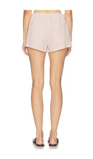 Citizens Of Humanity Este Drawstring Shorts In Red