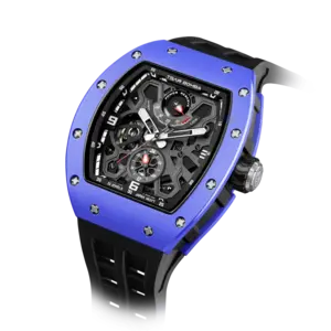 TSAR BOMBA Tsarbomba Ceramic Tonneau Watch Red