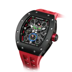 TSAR BOMBA Ceramic Tonneau Watch - White