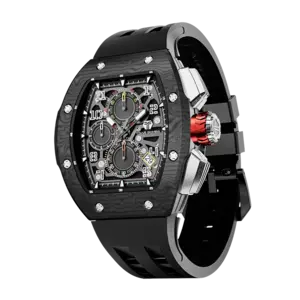 TSAR BOMBA Quartz Watch - Black