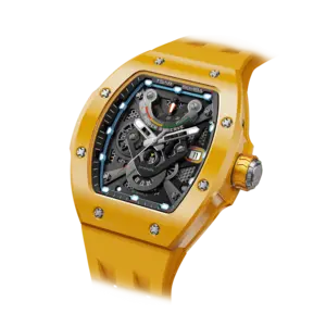 TSAR BOMBA Tsar Bomba Ceramic Automatic Watch With Power Reserve Yellow
