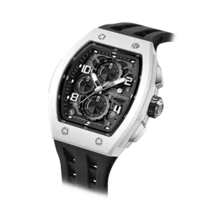 Tsarbomba TSAR BOMBA Men's Luxury Quartz Watch Black