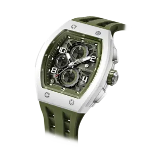 Tsarbomba TSAR BOMBA Men's Luxury Quartz Watch Olive