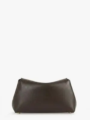 TOTEME Mini Tlock Leather Clutch