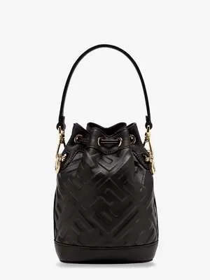 Fendi Mon Tresor Bucket Bag - Black