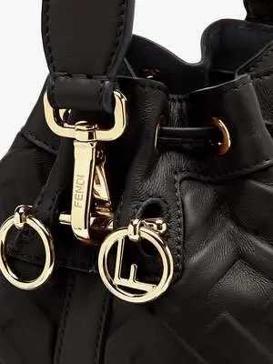 Fendi Mon Tresor Bucket Bag - Black