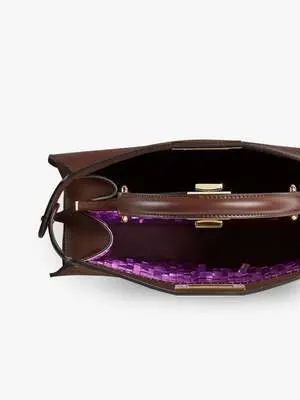 Fendi Peekaboo Iseeu Medium Leather Handbag