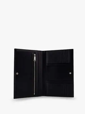Bottega Veneta Leather Clutch Bag With Intrecciato Motif - Black