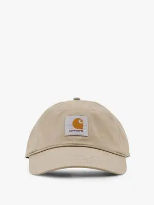 Carhartt Work In Progress Postal Cotton Blend Baseball Hat - Beige