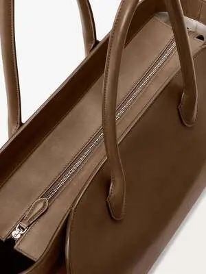 THE ROW Marlo Leather Shoulder Bag