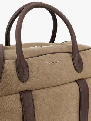 ORTIGNI Jones Suede Travel Bag