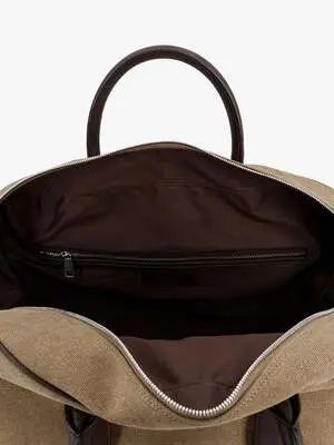 ORTIGNI Jones Suede Travel Bag