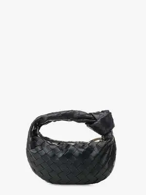 Bottega Veneta Mini Jodie Intrecciato Leather Handbag - Blue