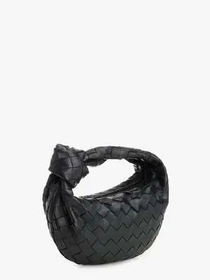 Bottega Veneta Mini Jodie Intrecciato Leather Handbag - Blue