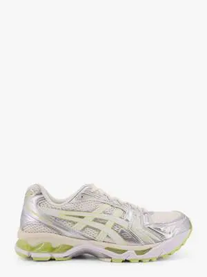 Asics Gelkayano 14 Mesh Sneakers With Contrasting Profiles - Silver