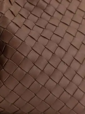 Bottega Veneta Pinacoteca Woven Leather Handbag - Brown