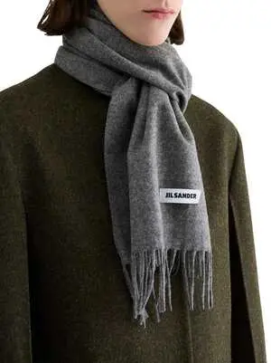 JIL SANDER Small Wool Scarf