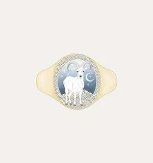 CECE JEWELLERY Chinese Zodiac Signet Ring