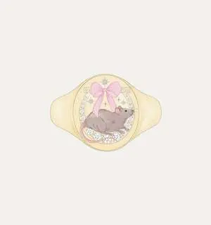 CECE JEWELLERY Chinese Zodiac Signet Ring