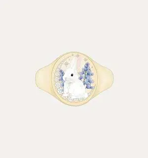 CECE JEWELLERY Chinese Zodiac Signet Ring
