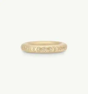 CECE JEWELLERY Phases Of The Moon Ring - Gold