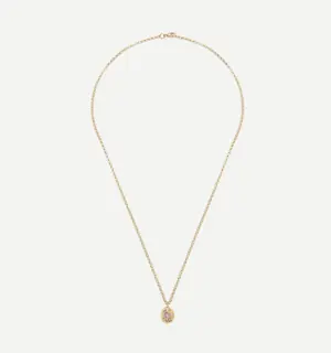 CECE JEWELLERY Elephant & Camellia Pendant Necklace