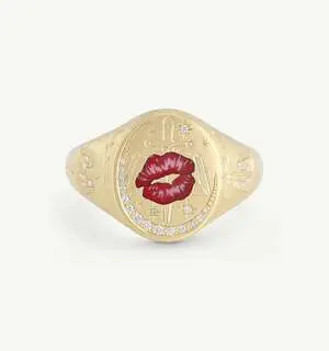CECE JEWELLERY Violent Delights Signet Ring