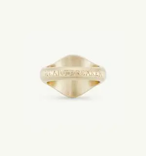 CECE JEWELLERY Heartbreaker Ring With Diamonds And Enamel