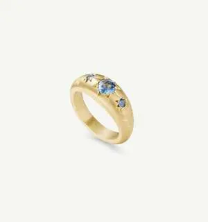 CECE JEWELLERY The Anchored Forever Ring With Sapphires