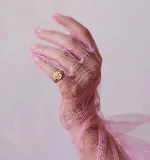CECE JEWELLERY Pretty N' Pink Signet Ring