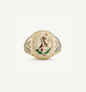 CECE JEWELLERY The Traveller’s Tale Signet Ring