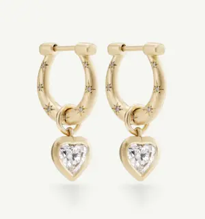 CECE JEWELLERY Horseclip Diamond Hoops