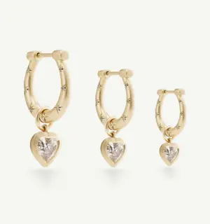 CECE JEWELLERY Horseclip Diamond Hoops