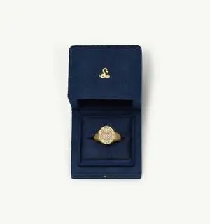 CECE JEWELLERY The Heartbreaker Ring With Diamonds And Enamel