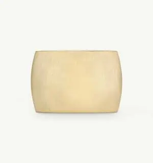 CECE JEWELLERY Custom Engraved Yellow Barrel Ring