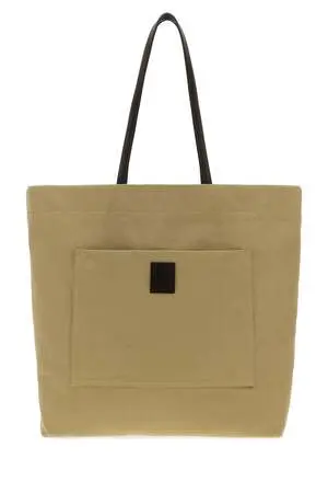 THE ROW Khaki Canvas Tori Shopping Bag - Green